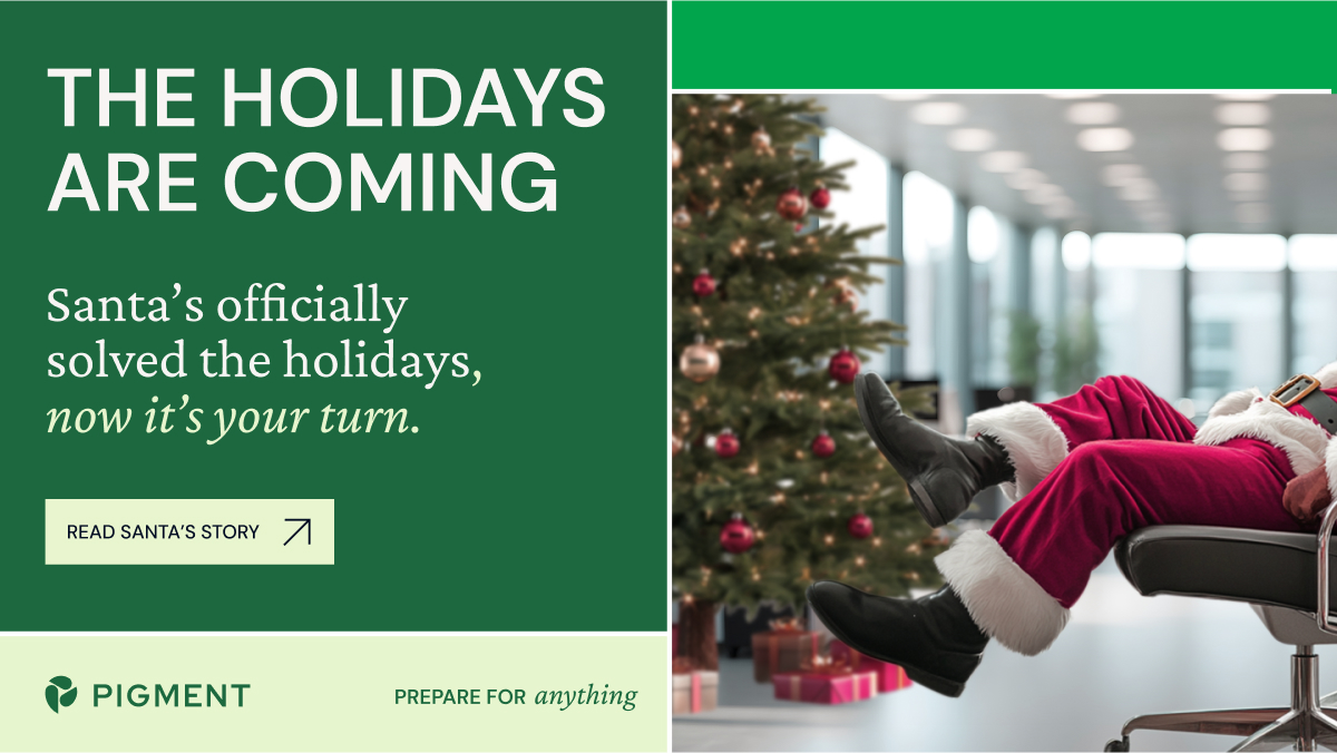 Santa’s perfect plan with Pigment